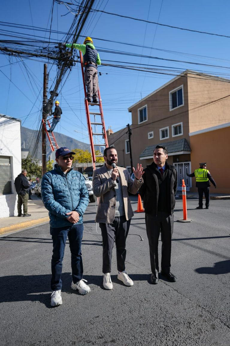 San Pedro retira más de 200 kilómetros de cableado aéreo en desuso