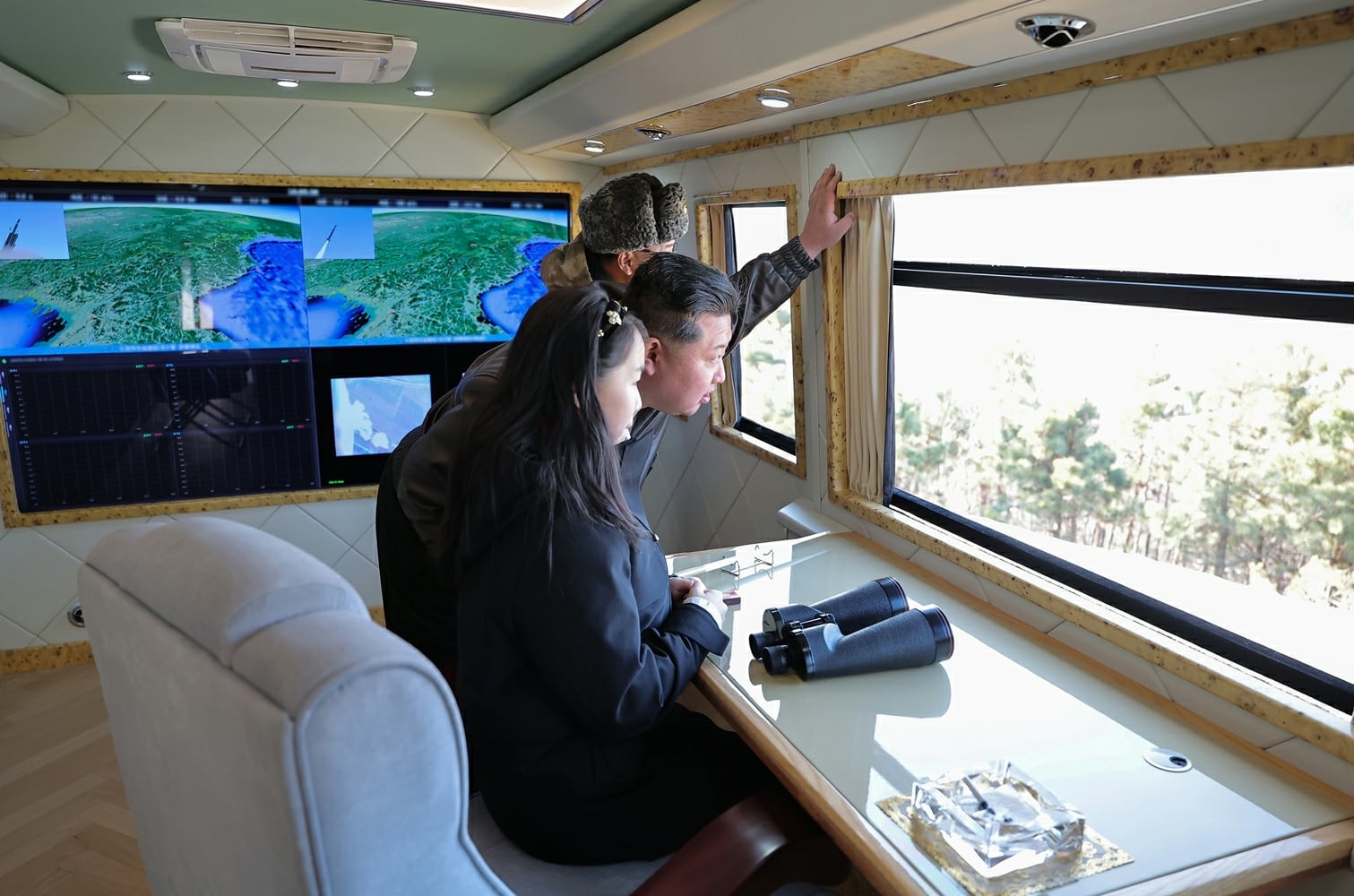 North Korea test-fires upgraded large-caliber rocket system