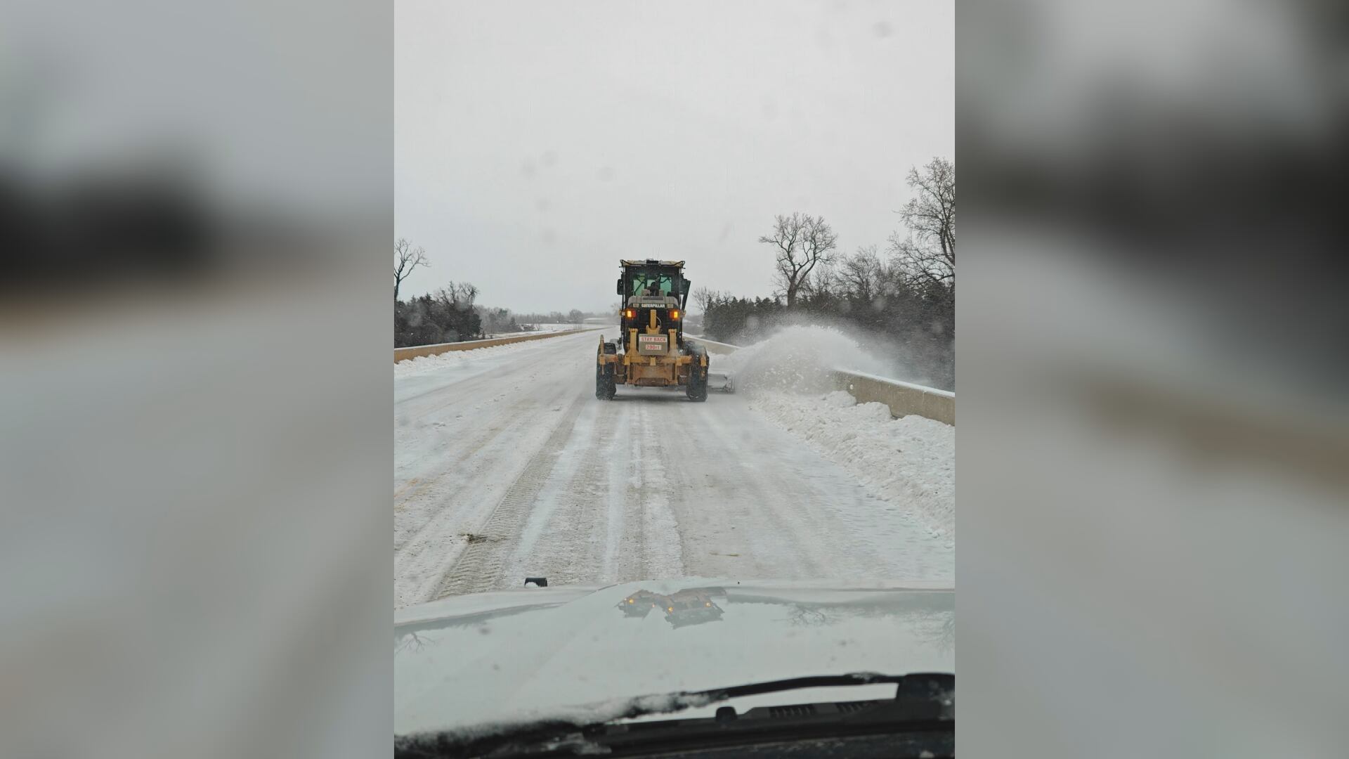 Bryan County crews hard at work clearing highways after winter storm