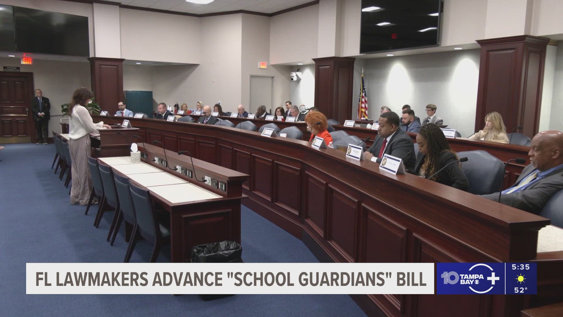 Florida lawmakers advances armed 'School Guardians' bill