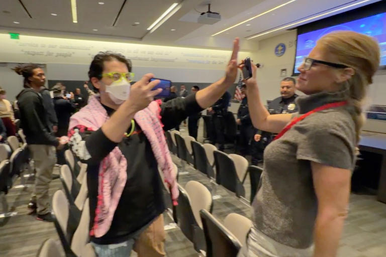I went to a public LAPD meeting for the California Post — then an anti ...