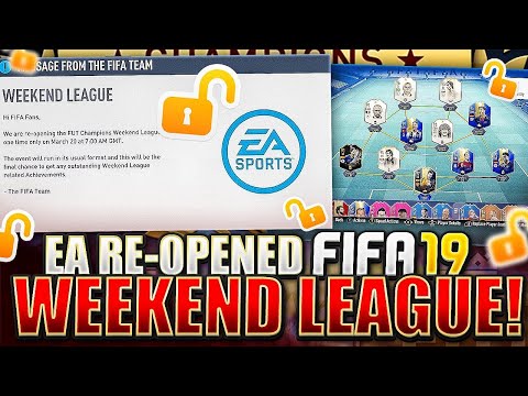 Why have EA Unlocked FIFA 19 Weekend League?