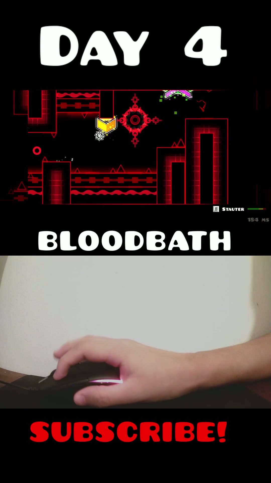 I Survived The HARDEST Level in GeometryDash? #gd #games #gaming #gameplay