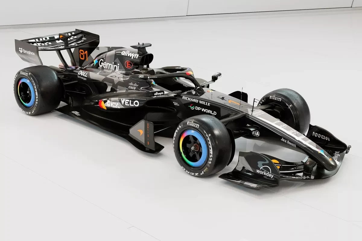 McLaren just fired their championship heritage—the MCL40 is a 66 pound ...