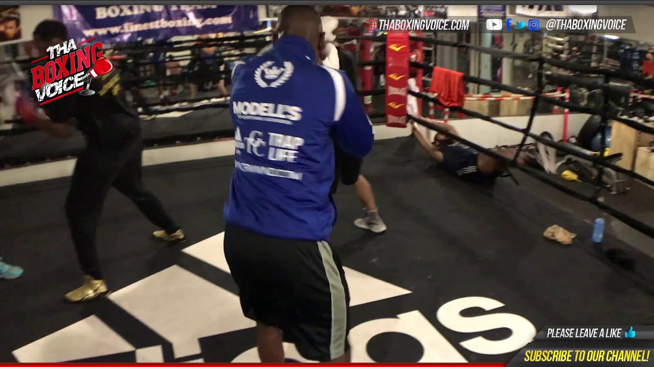 Chris Colbert aka Lil B-Hop shadow boxing truly looks like prime ...