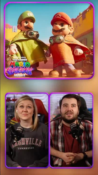 Pyramid planet! 😱 Super Mario Galaxy trailer reaction!