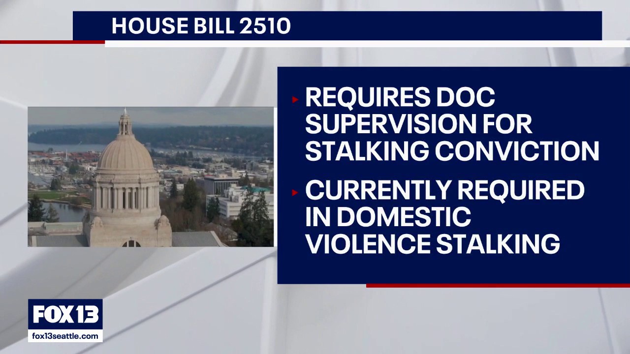 WA lawmakers consider bill for stricter punishments on stalking