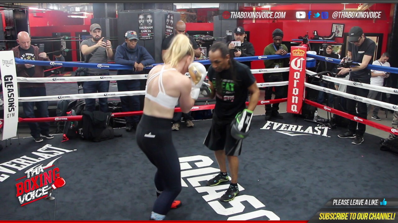 Heather Hardy looking primed and ready to shine on Thurman vs Garcia