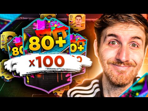 FIFA 23 100 x 80+ out of position packs!