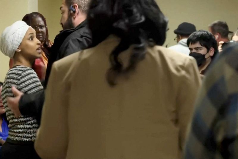 Man sprays US lawmaker Ilhan Omar with liquid, disrupting Minnesota event