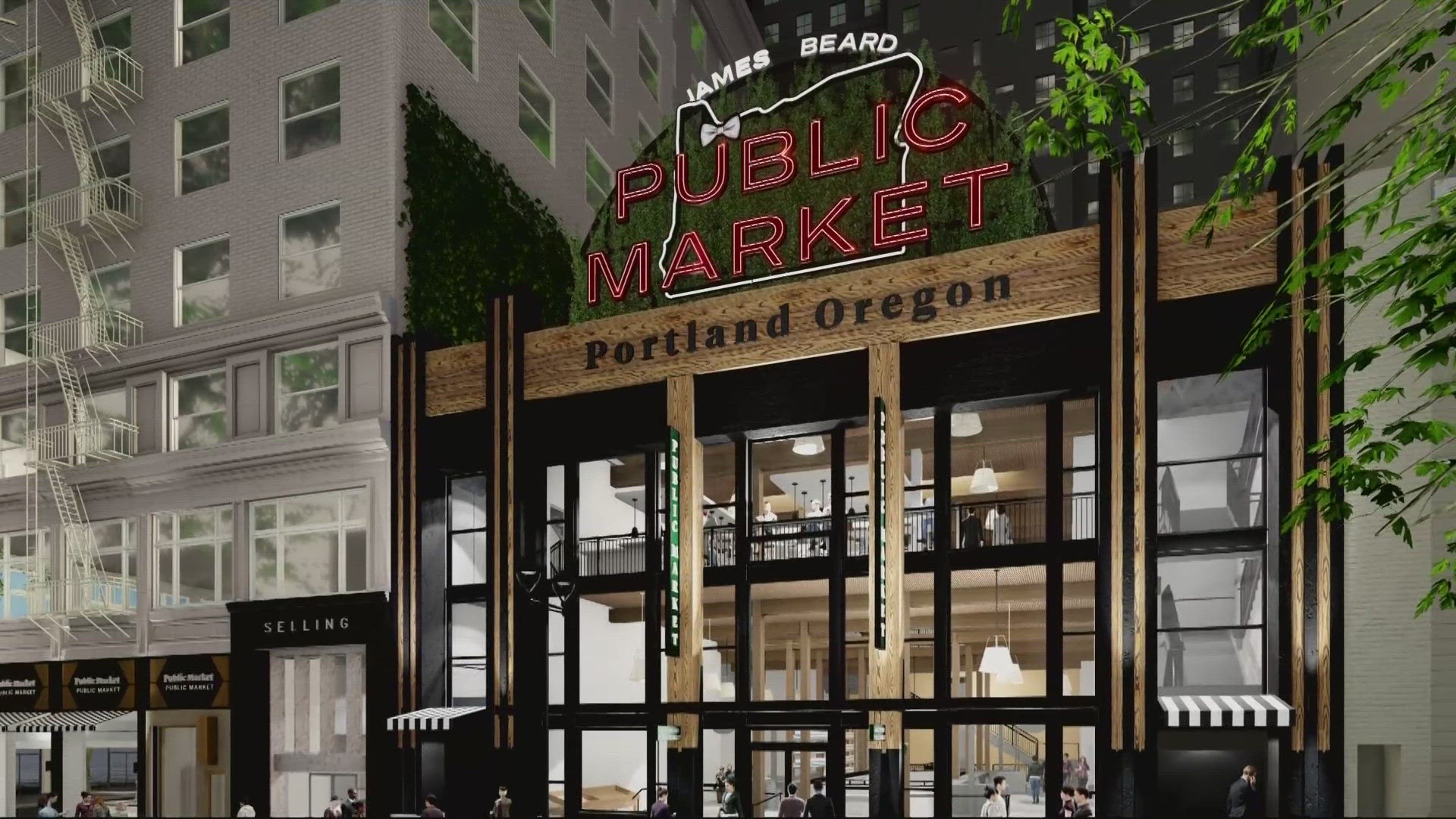 New renderings for James Beard Public Market revealed