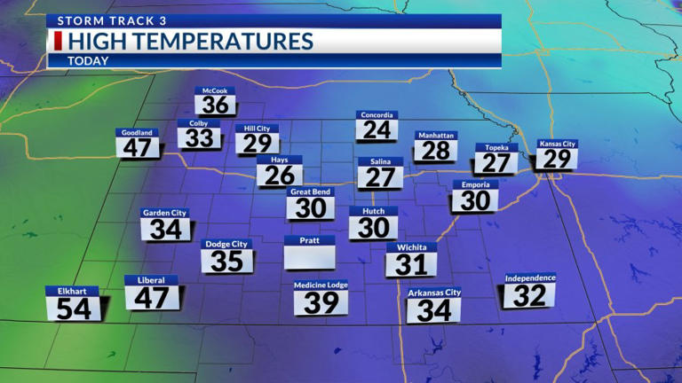 Storm Track 3 Forecast: Cold temps returns for the second half of the week