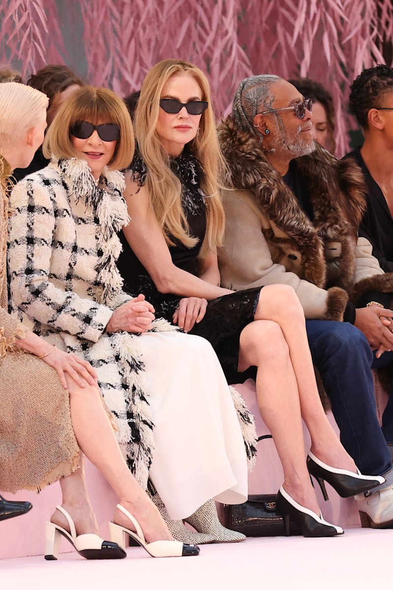 Nicole Kidman and Sunday Rose mean business at Paris Fashion Week