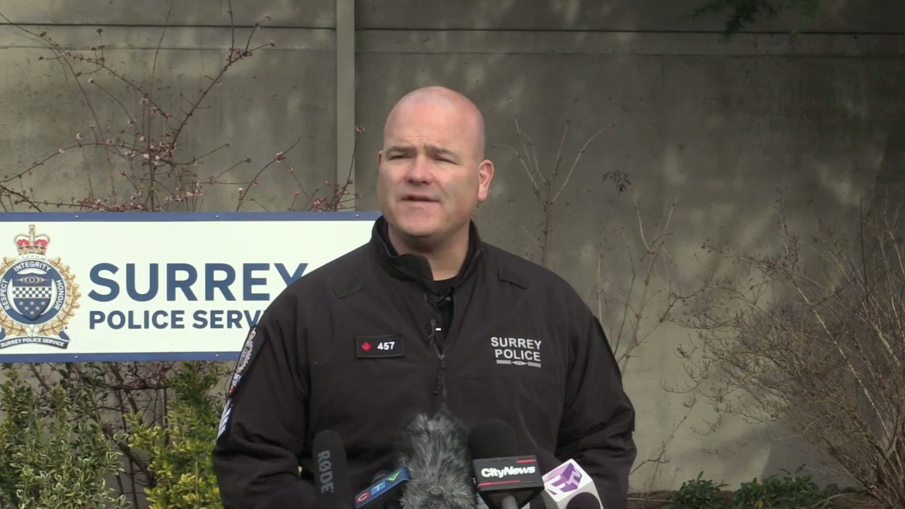 Surrey police arrest and charge two men with firearm offence