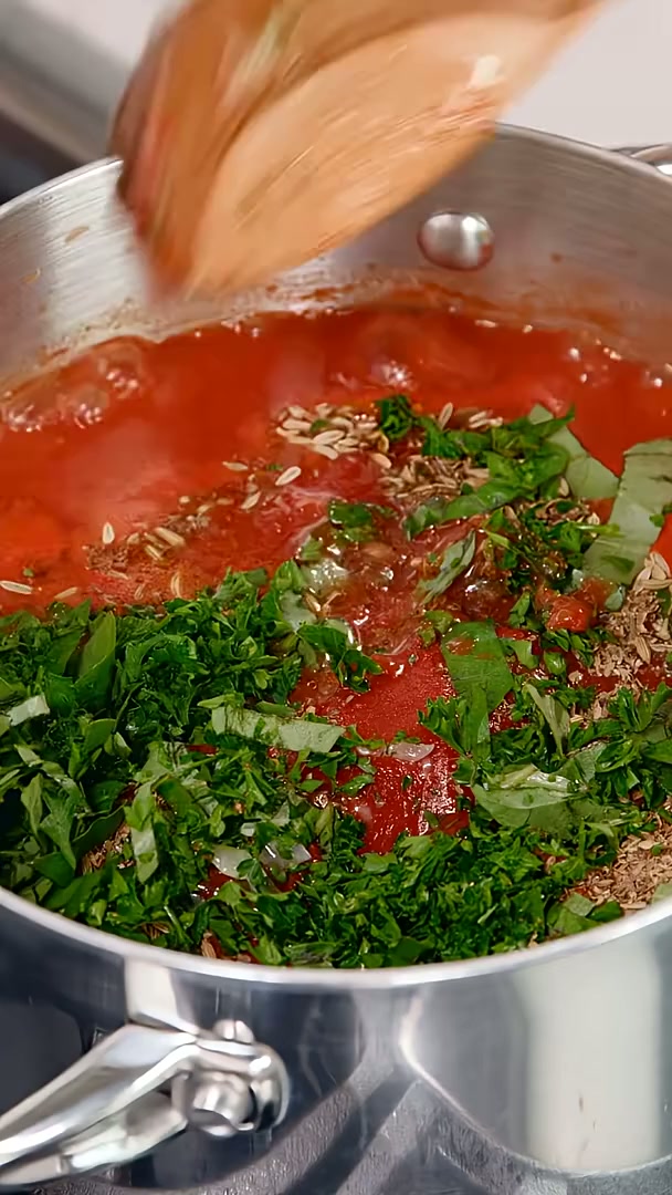Homemade spaghetti sauce #dinner #spaghetti #cooking #thestayathomechef