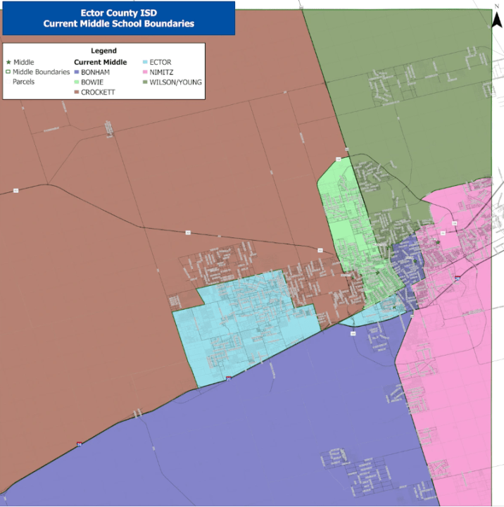 Ector County ISD approves new boundaries for Vasquez Middle School