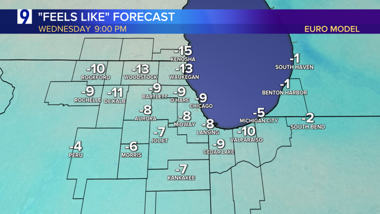 Frigid air maintains firm grip on Chicago
