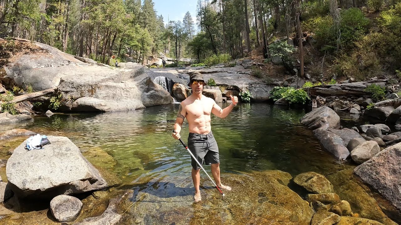 Blind and in the woods - a true adventure!