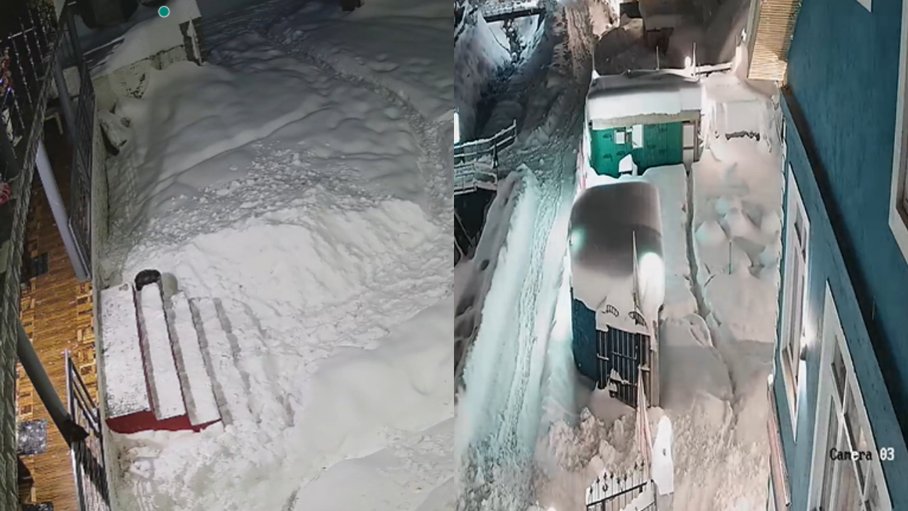 Avalanche strikes Sonamarg amid heavy snow, leaving resorts and homes ...