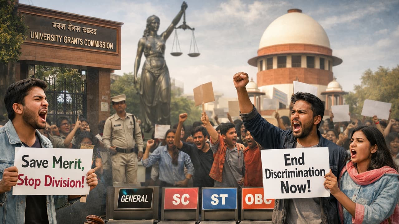 UGC Anti-Discrimination Rules: सुरक्षा कवच या निगरानी तंत्र? 10 प्वाइंट ...