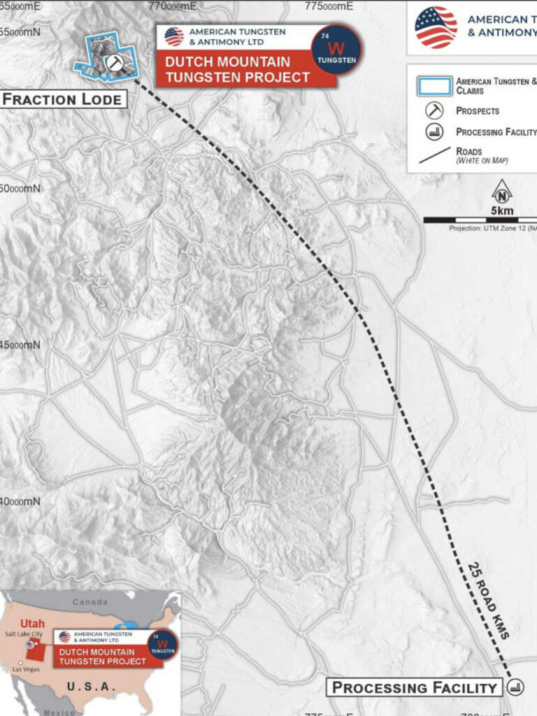 American Tungsten & Antimony puts tungsten production on fast-track by ...