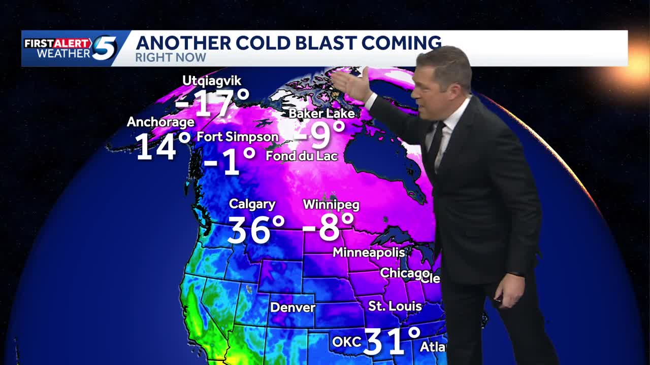 Oklahoma to see another cold blast before warmer February