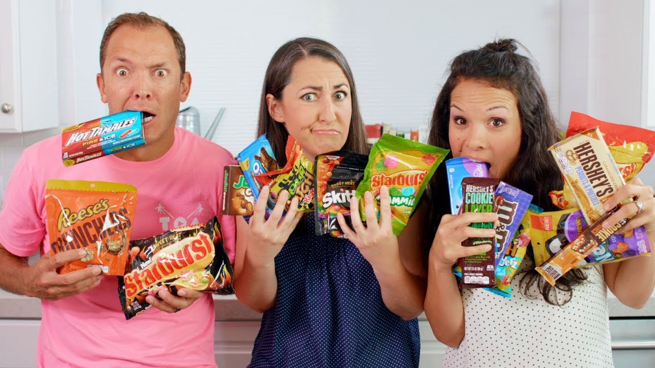 Weird candy taste test! (With the Ohana Adventure!)