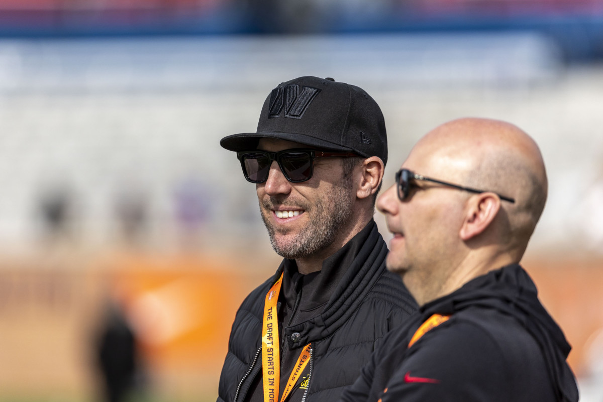 Adam Peters kept a close eye on one position for Commanders at Senior ...