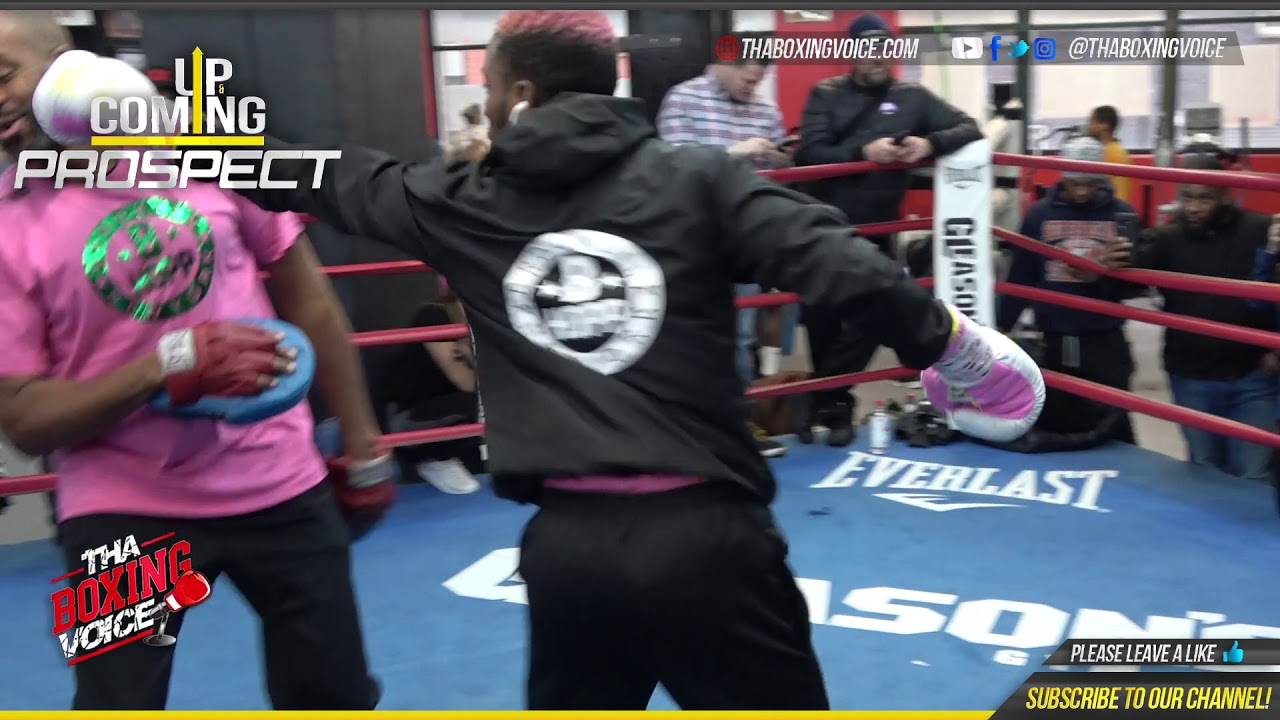 🔵Chris Colbert - Pad work. Talking to media. Demanding respect. Gleason ...