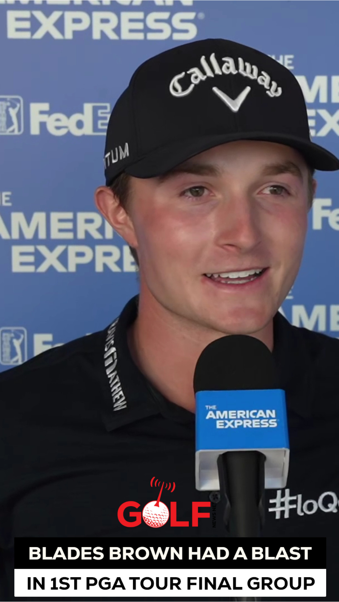 Blades Brown excited for more after PGA Tour final group with Scottie ...