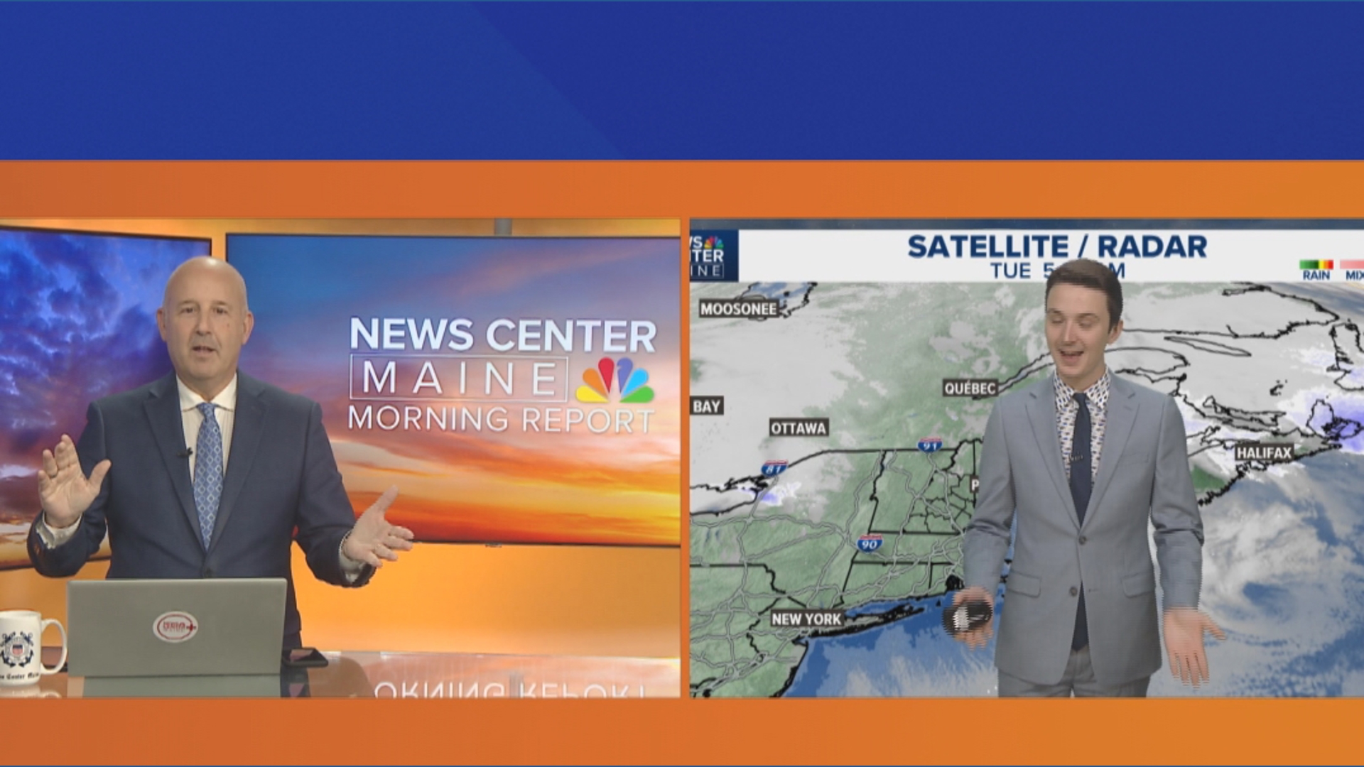 Lee gives Christian a lesson on Barry Manilow ahead of concert in Portland