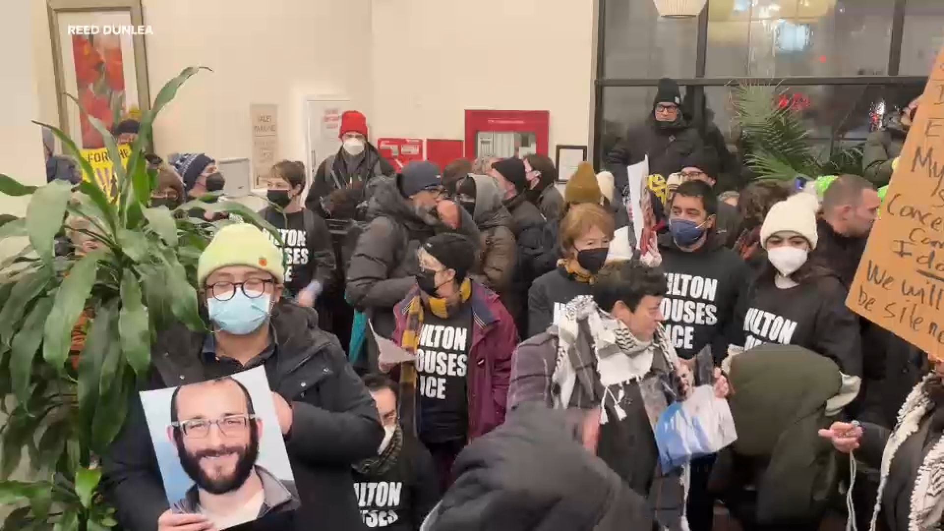 Anti-ICE protest breaks out at Tribeca hotel; at least 66 people ...