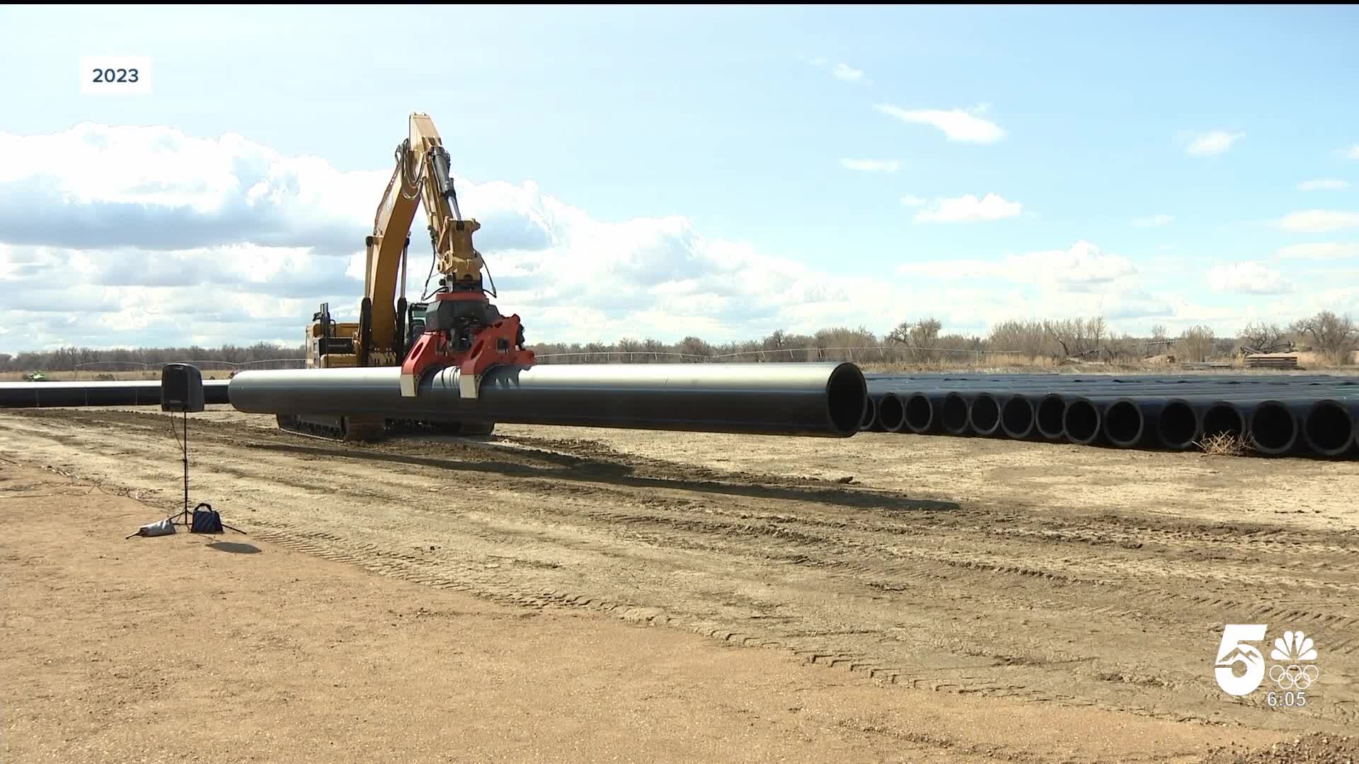 Vetoed project in Colorado has enough funds to complete half of the project