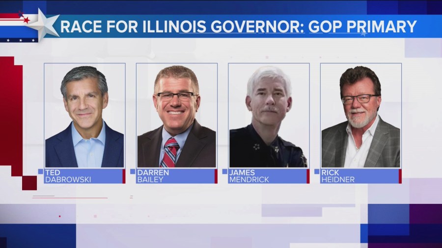 A look at Republican candidates challenging Gov. JB Pritzker