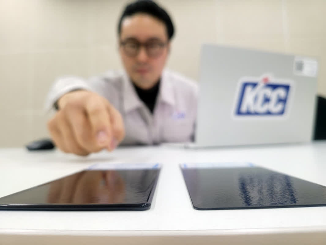 KCC, 공정 확 줄이는 가루형 페인트 개발