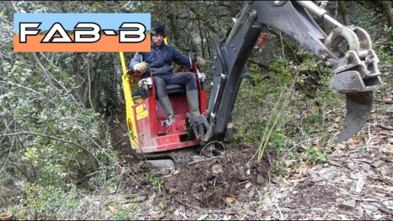 Chemin du Pierrier Bas | Micro-Pelle Mygale 500