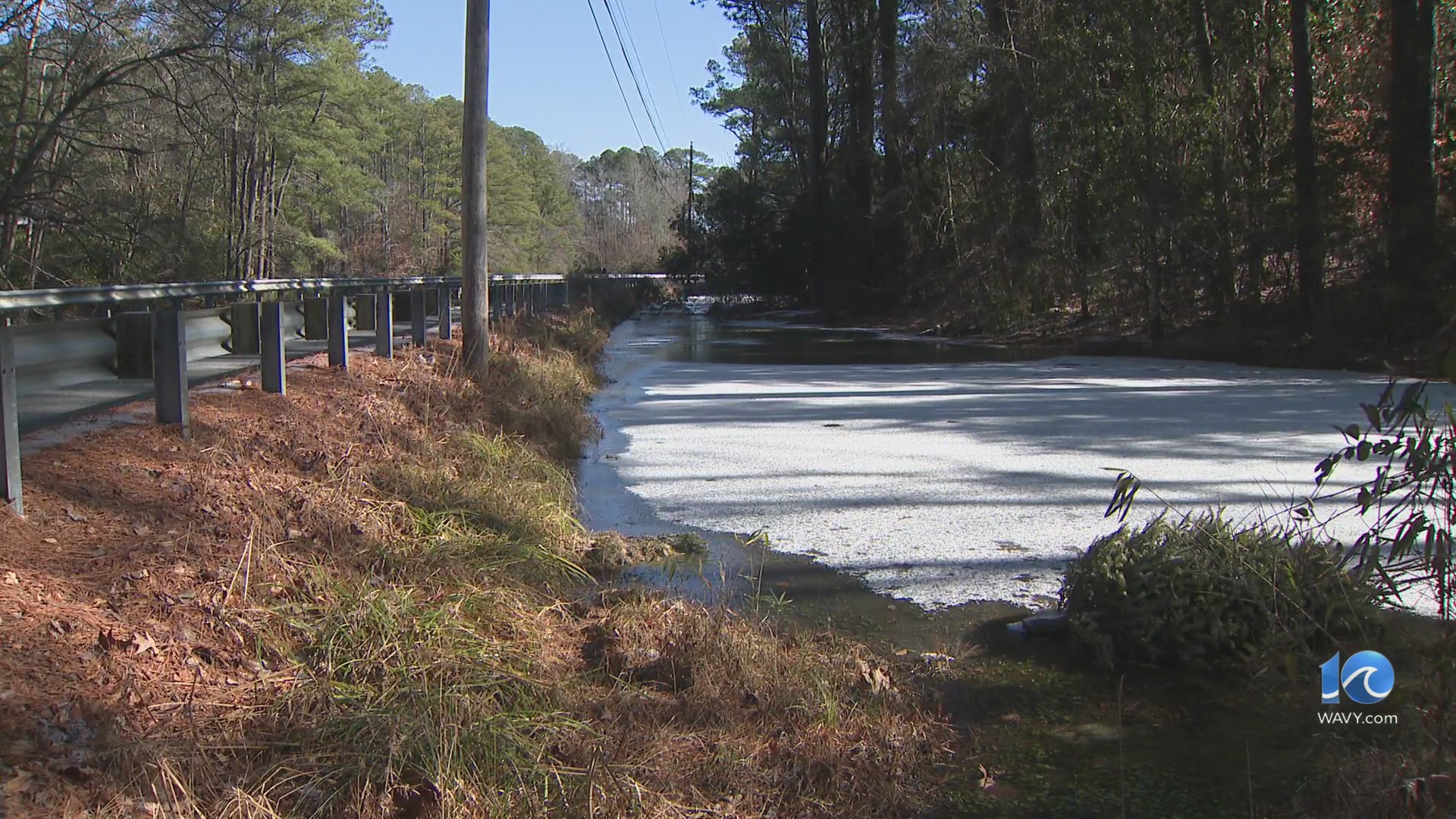 Talking to your children about dangers of icy water