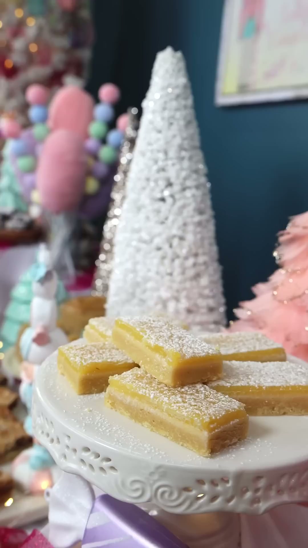 Lemon bars 🎄 #christmascountdown