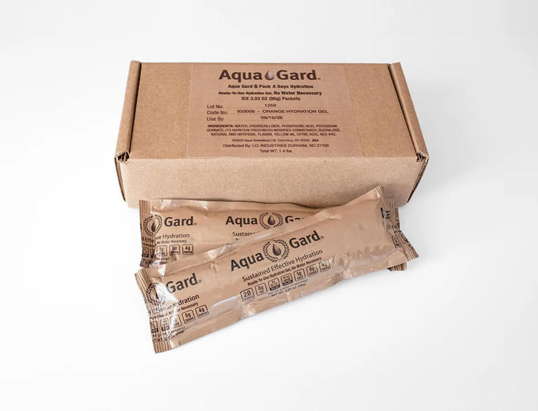 Aqua Gard hydration gel is built for heat, work, and moving fast [SHOT ...