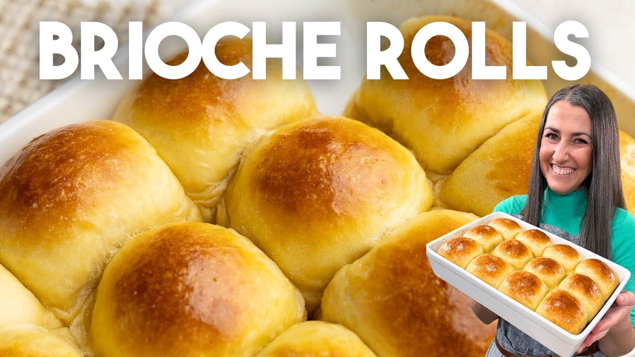 Buttery brioche rolls