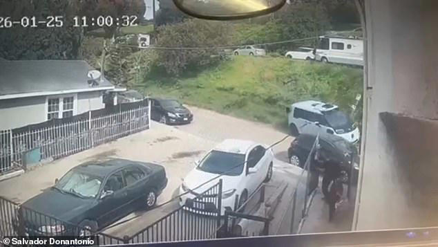 Wild moment out-of-control Waymo slams into cars on narrow LA street