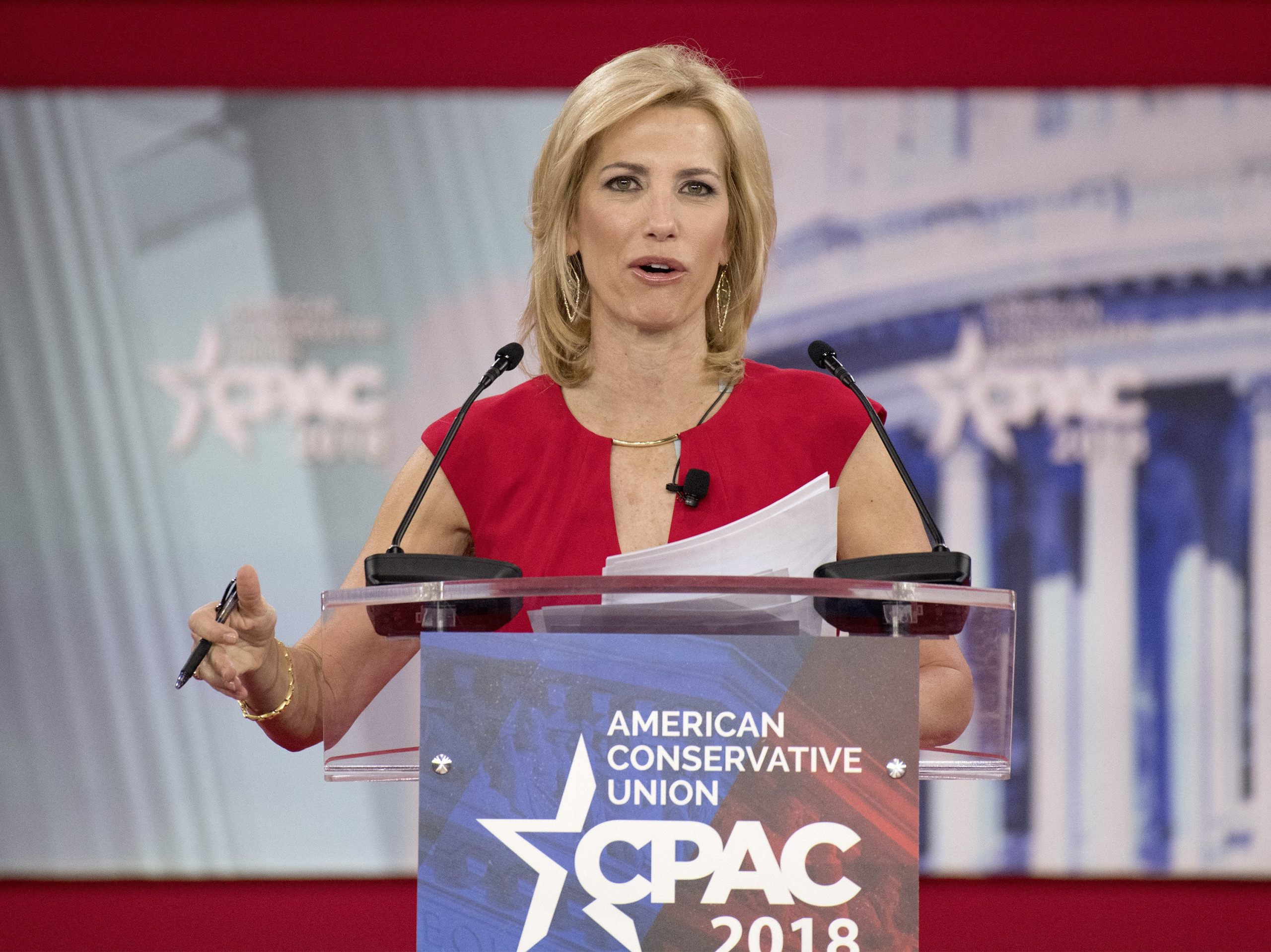 Fox News host spars with protestors