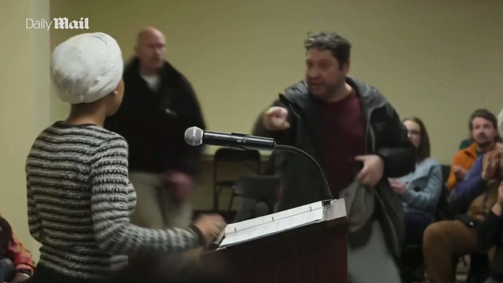 Ilhan Omar attacked by liquid-spraying maniac in Minnesota
