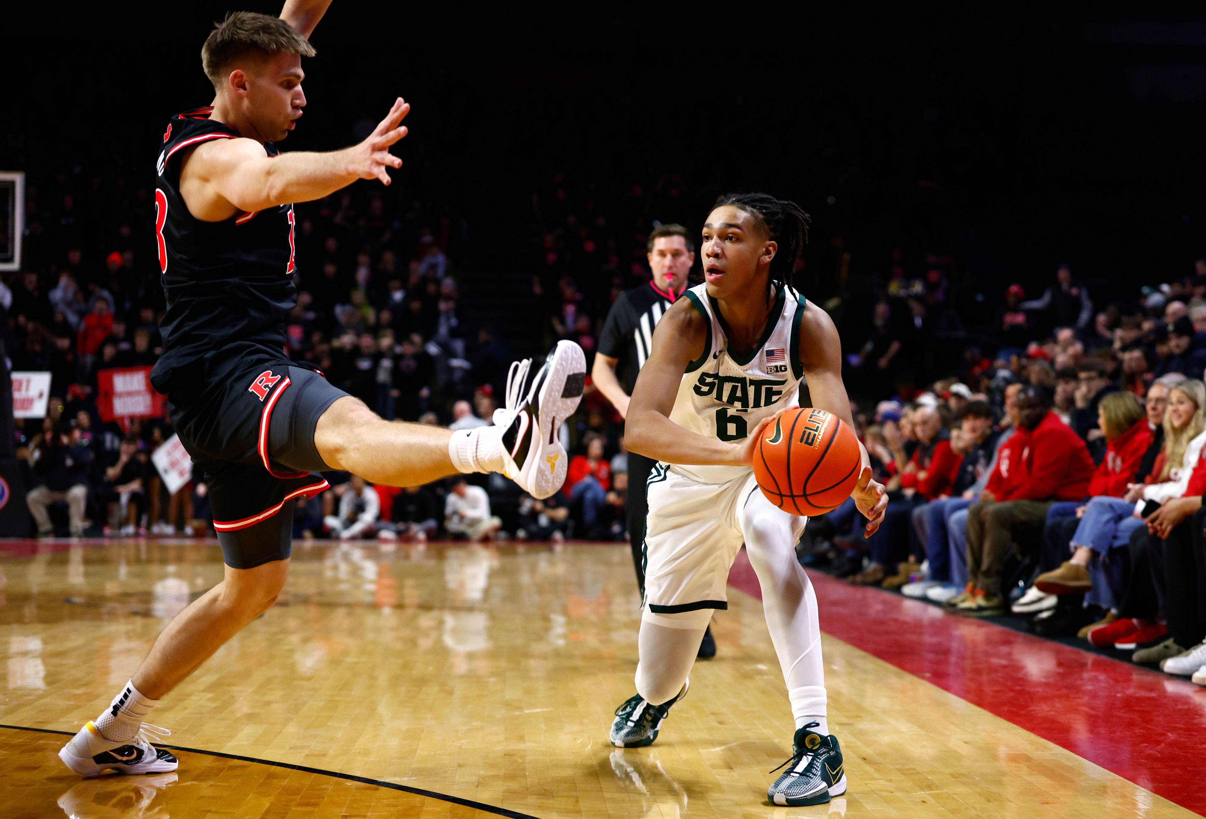 Jeremy Fears scores career-high 29 as No. 7 Michigan State outlasts ...