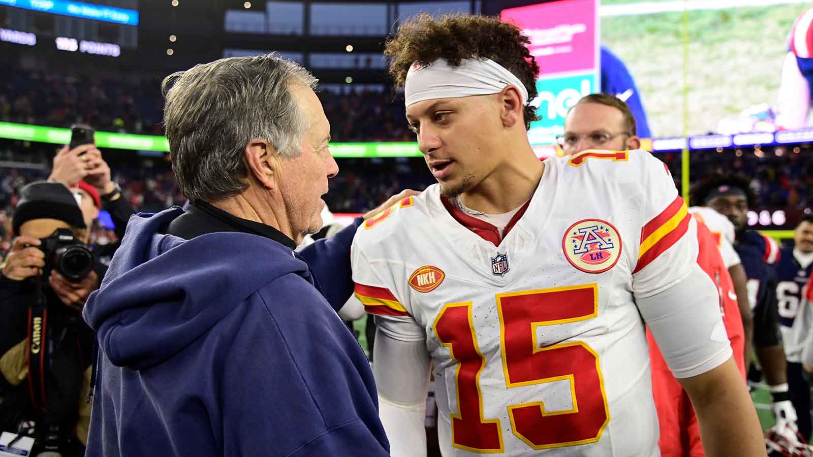 Bill Belichick’s Hall of Fame snub gets 'insane' reaction from Patrick ...