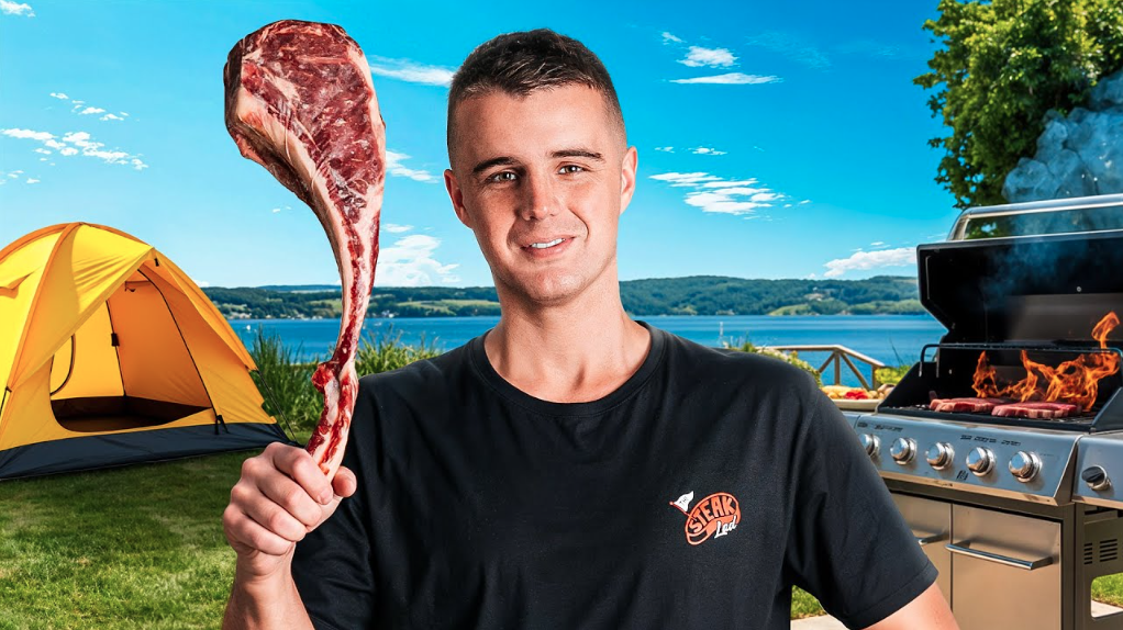 The ultimate outdoor tomahawk steak