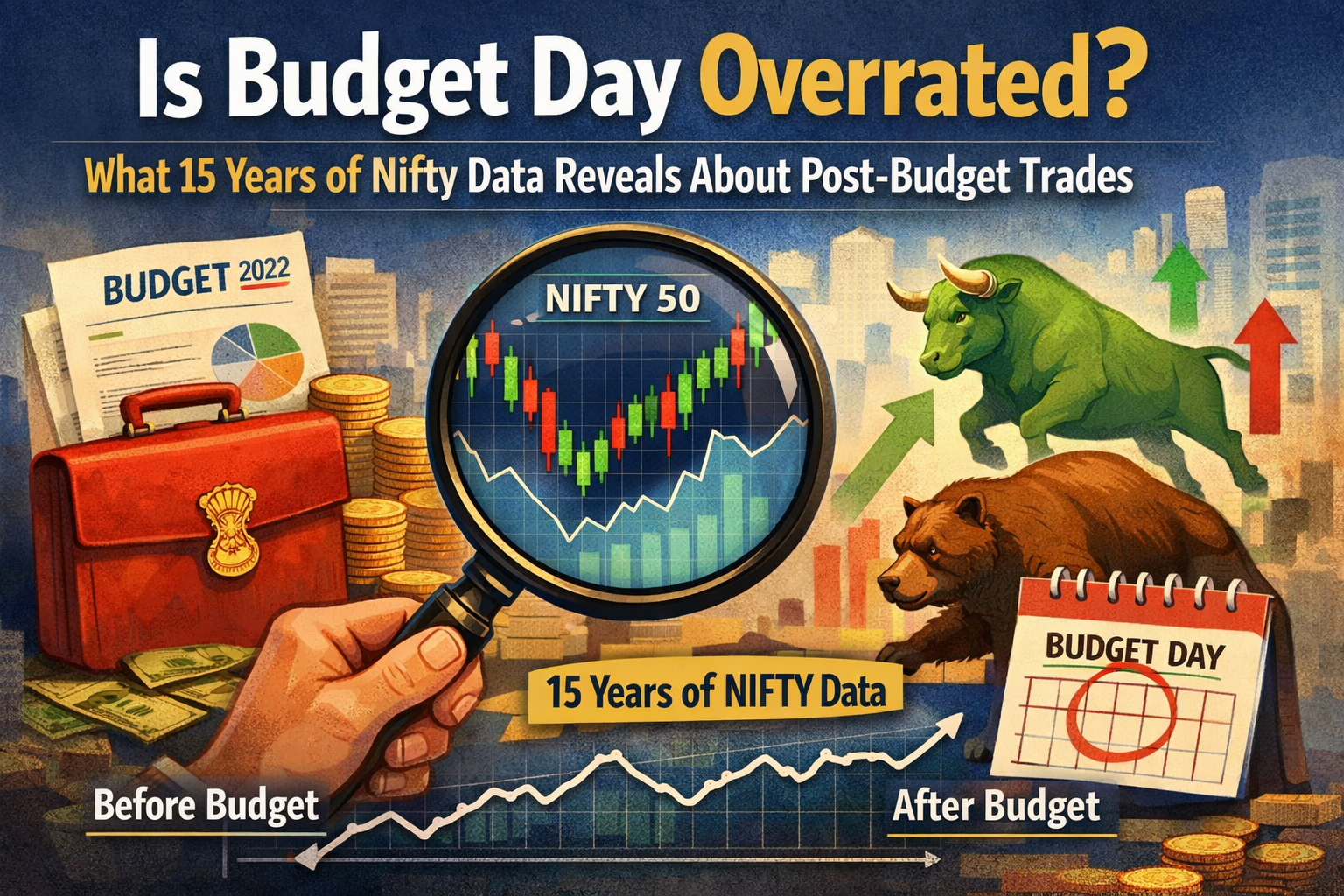 Is Budget day overrated? What 15 years of Nifty data reveals about post ...