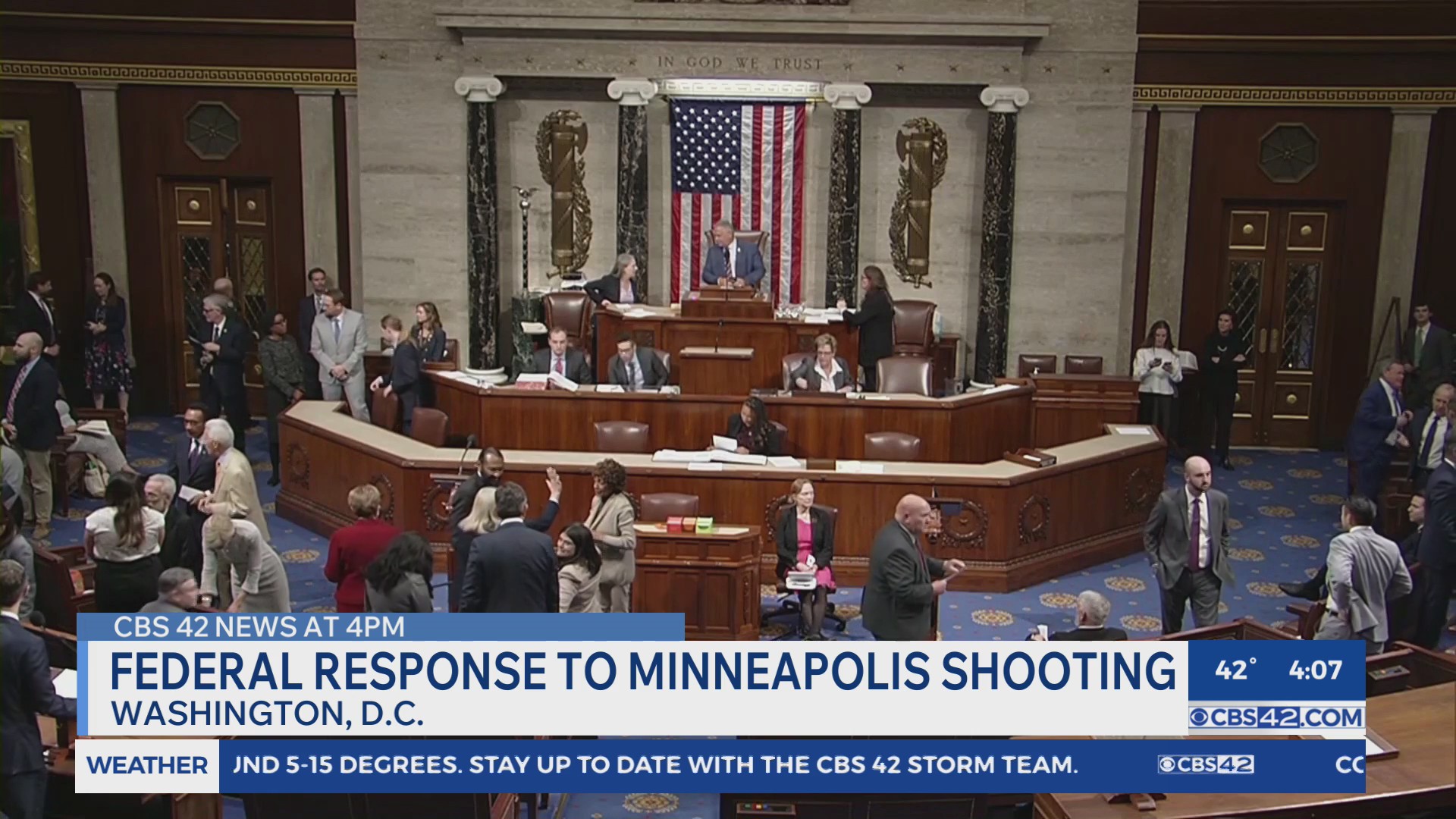 Federal response to Minneapolis shooting