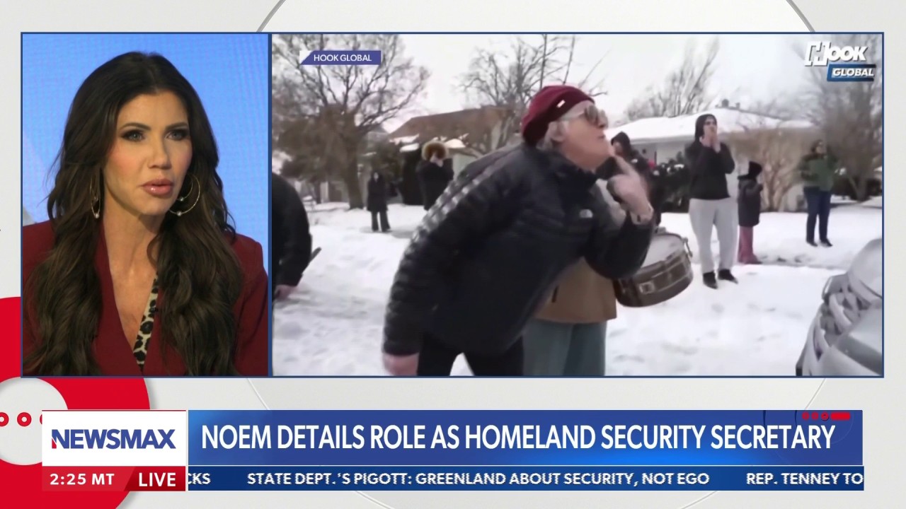 Noem: "I don't sleep very much lately"