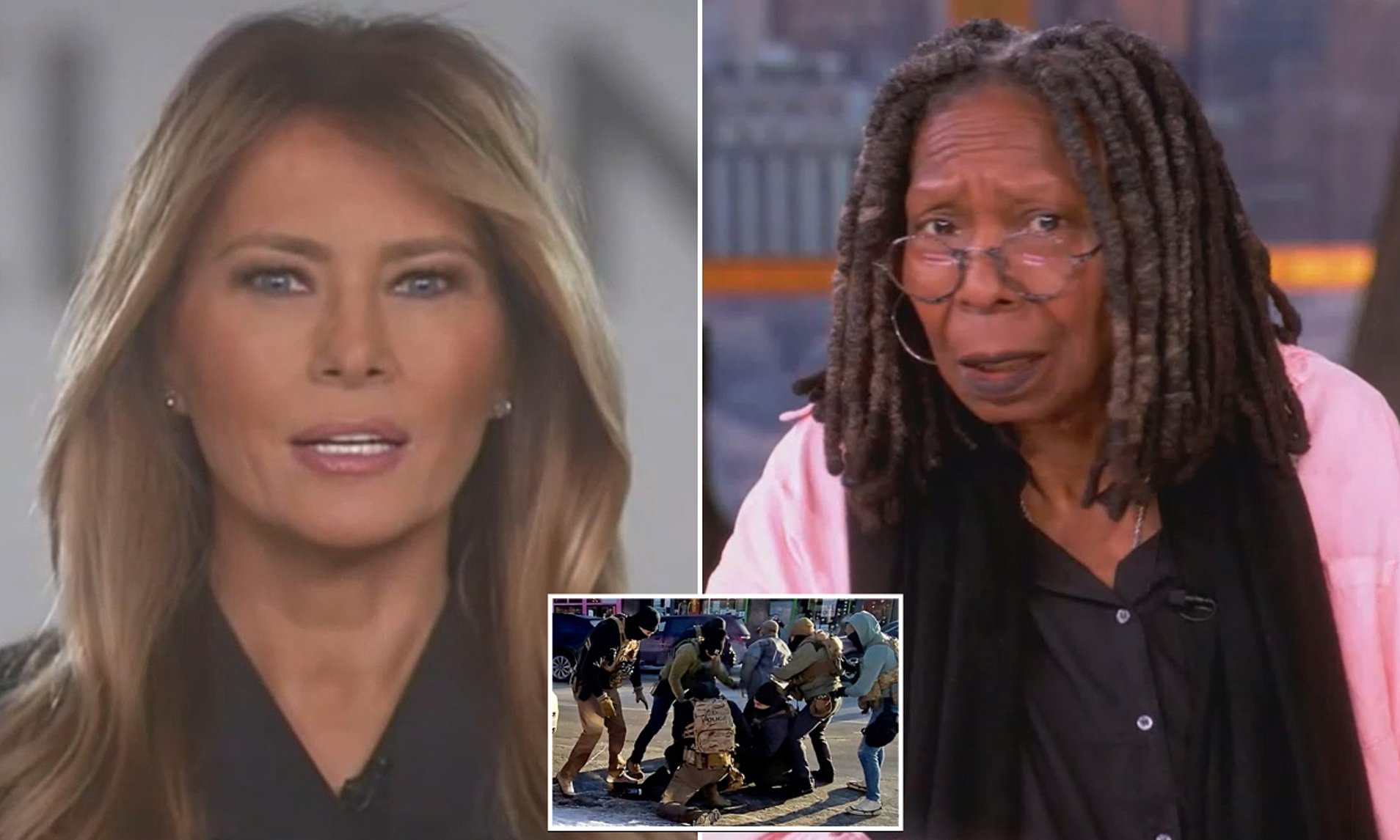 The View host Whoopi Goldberg insults Melania Trump with three-word put ...
